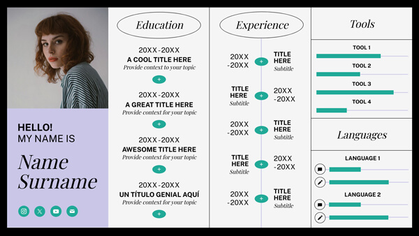 Modèles de C.V. gratuits et faciles à réutiliser